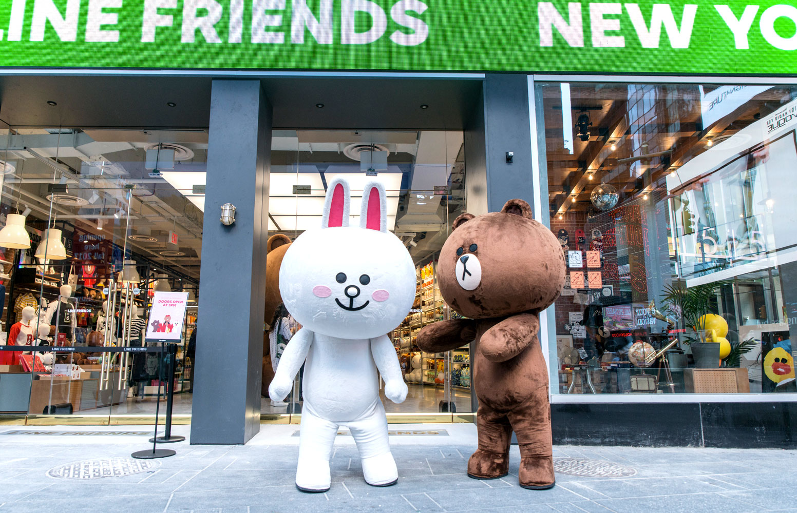 Line Friends - Vamos para Nova York
